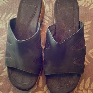 Shoes | Merrill Slide Sandals Black | Poshmark